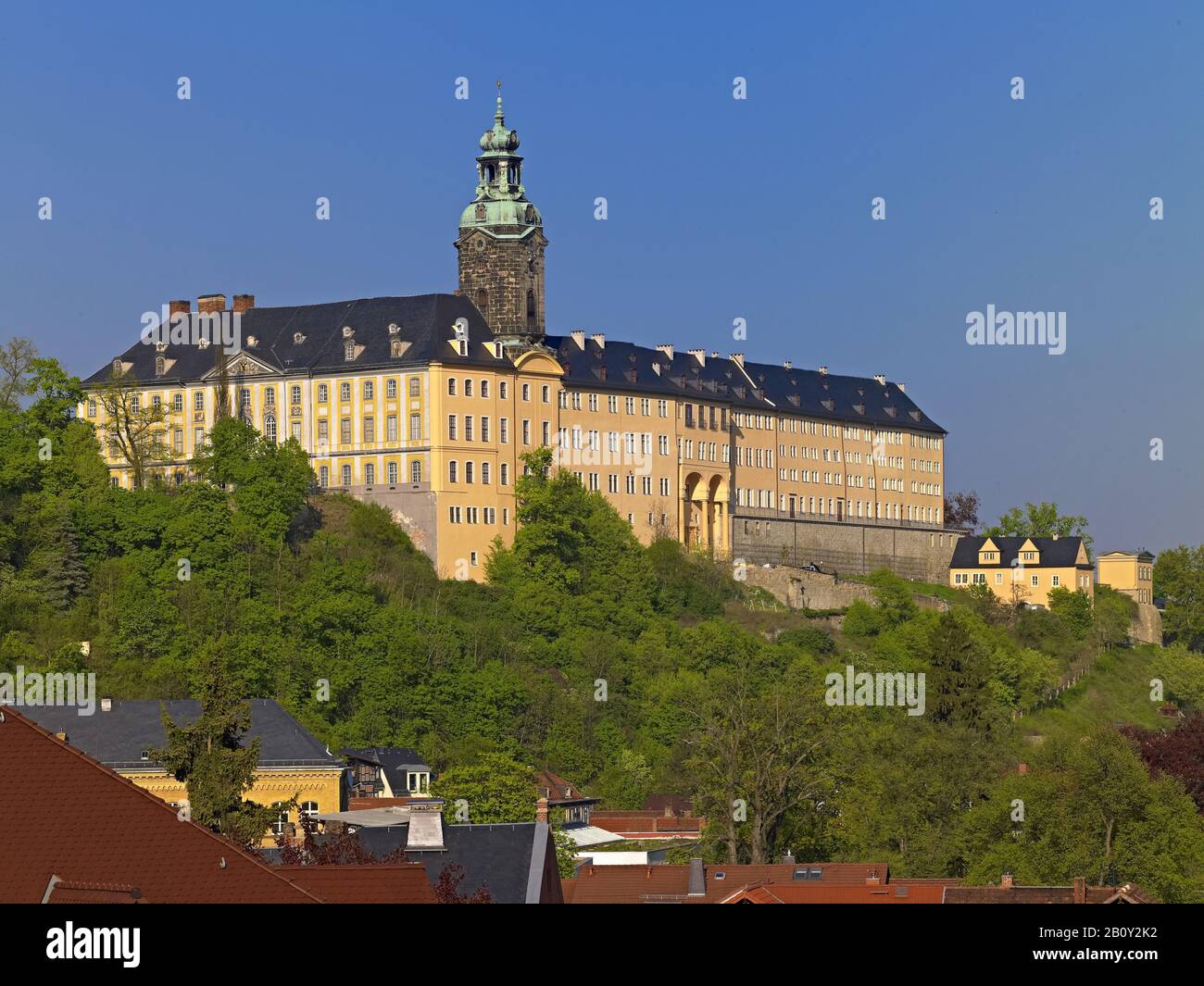 Heidecksburg Castle in Rudolstadt, Thuringia, Germany Stock Photo - Alamy