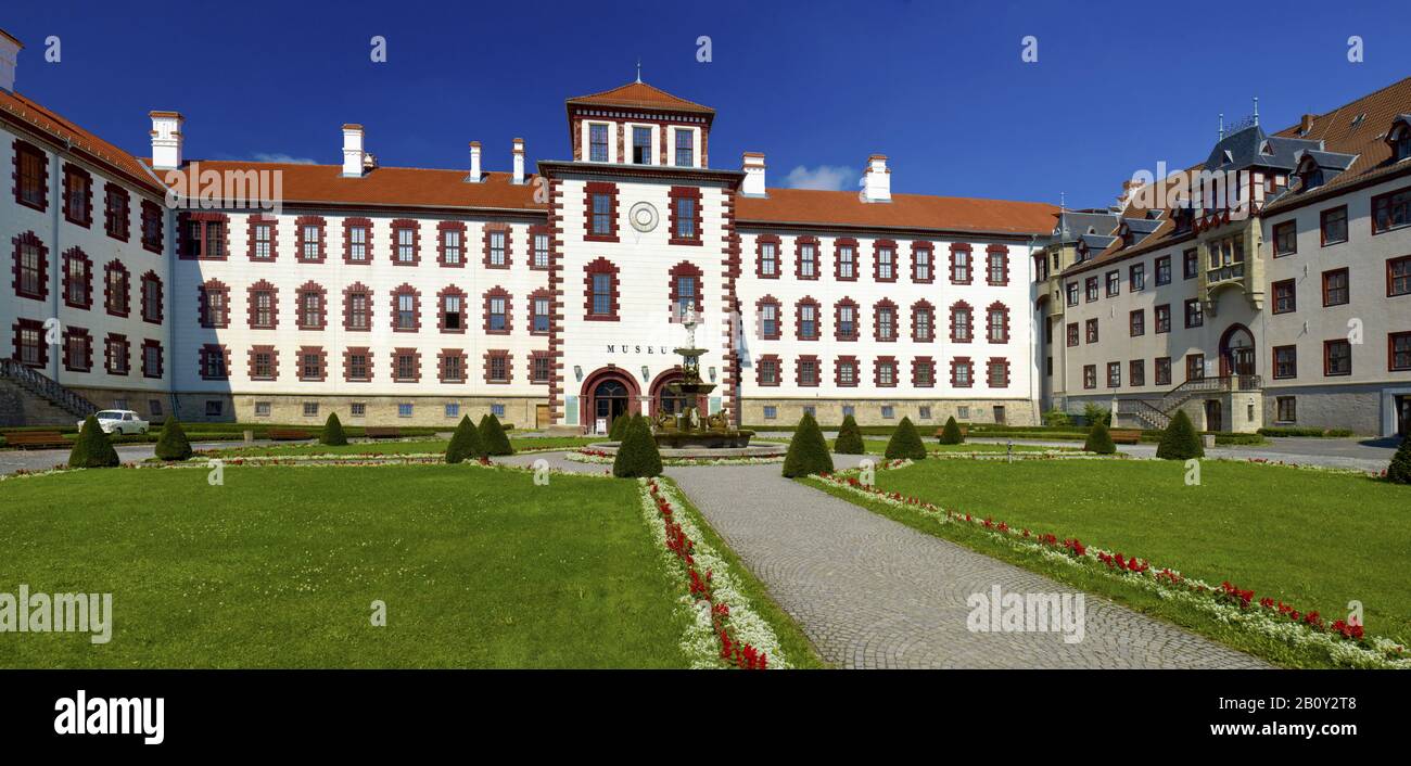 Elisabethenburg Castle Meiningen, Thuringia, Germany Stock Photo - Alamy