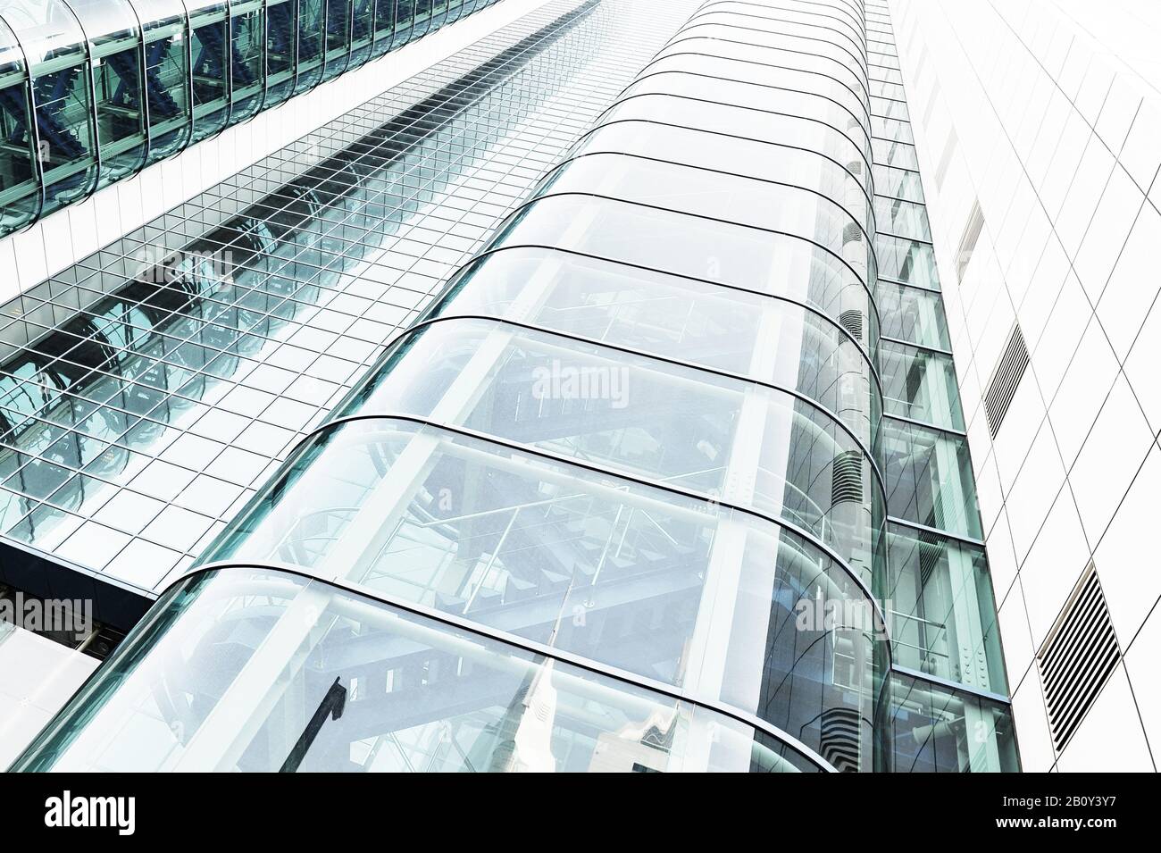 Modern glass facade, Dubai, United Arab Emirates Stock Photo - Alamy