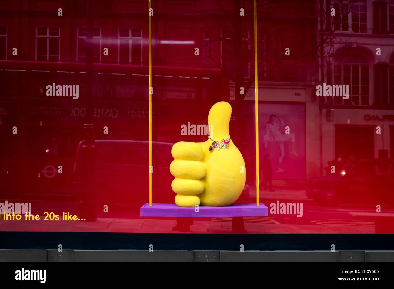 LONDON - February 14, 2020: Selfridges department store. Selfridges is ...