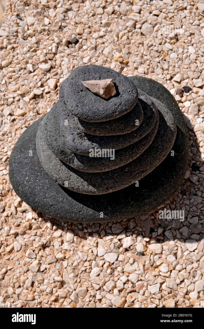 Stacked up volcanic stones hi-res stock photography and images - Alamy