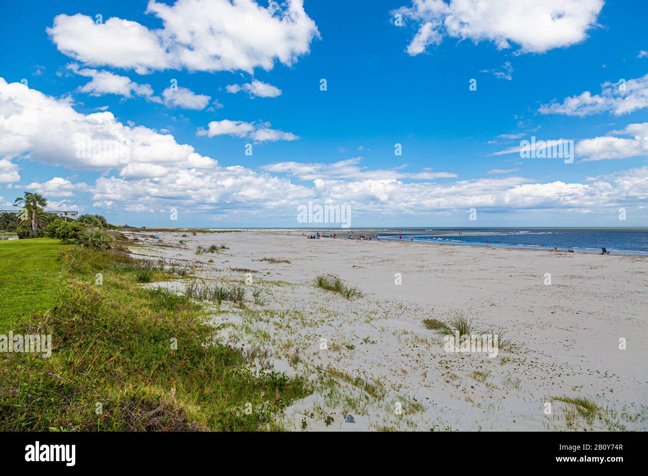 St simons island beach hi-res stock photography and images - Alamy