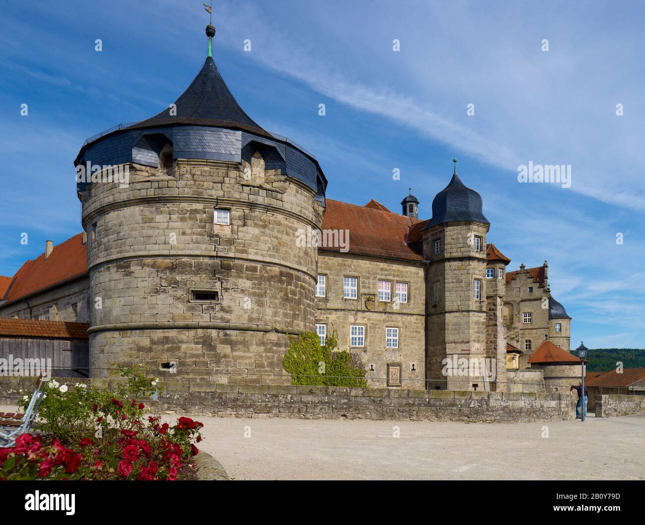 Rosenberg Fortress, Kronach, Upper Franconia, Bavaria, Germany Stock ...