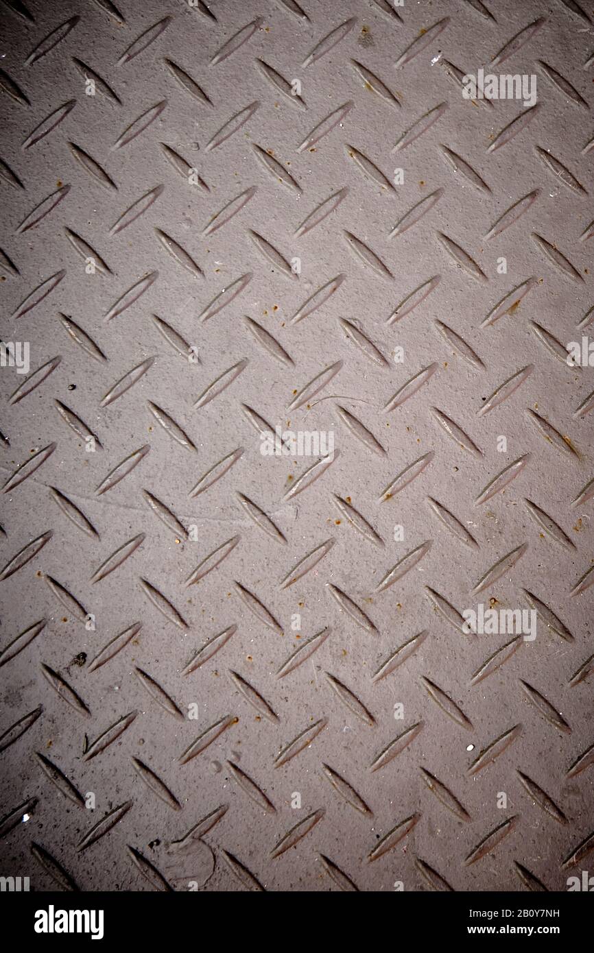 Diamond steel metal sheet texture hi-res stock photography and images ...