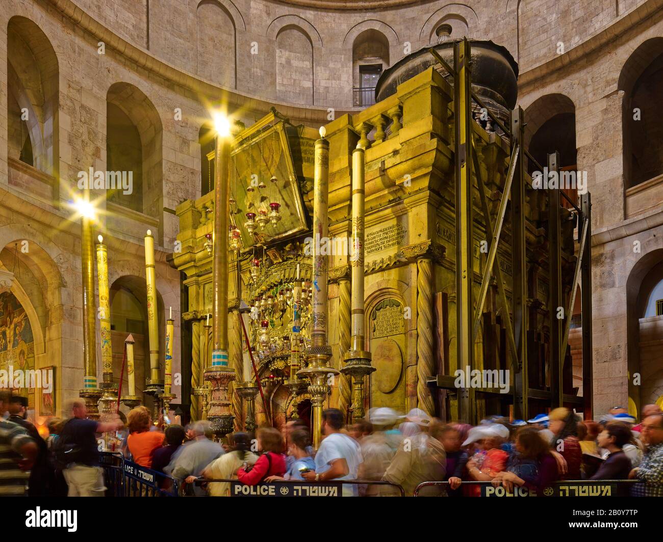 Tomb of Christ in the Church of the Holy Sepulcher in Jerusalem, Israel ...
