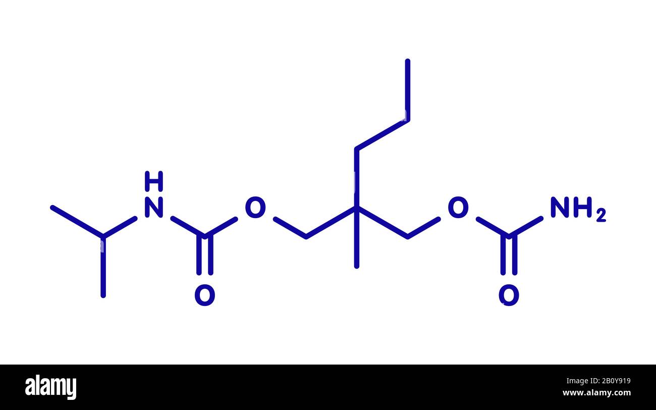 Carisoprodol molecular hi-res stock photography and images - Alamy