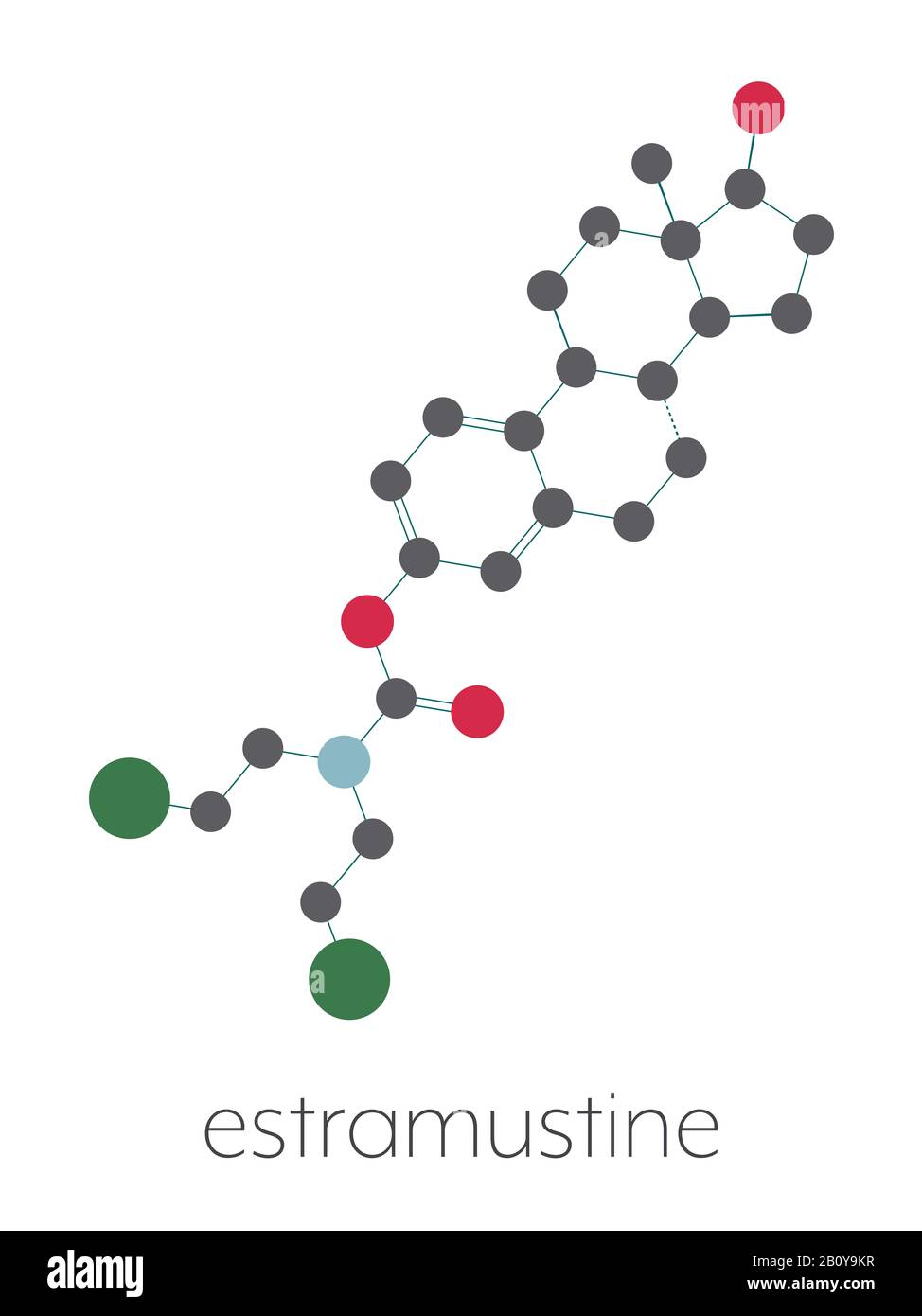 Estradiol molecular model hi-res stock photography and images - Alamy