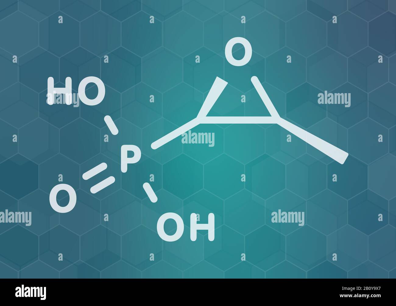 Fosfomycin antibacterial drug, illustration Stock Photo - Alamy