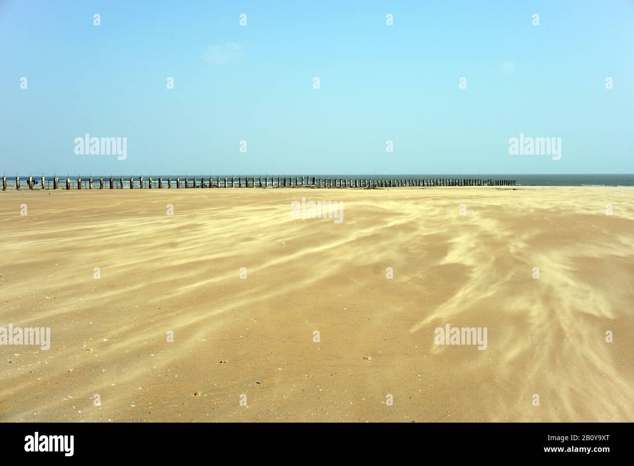Beach scenery of Wujiatai Sea in Rizhao, Shandong Province, China Stock ...