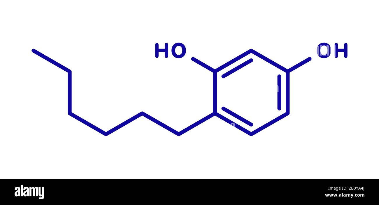 Chemical Structure Of Hexyl Resorcinol at Tyler Mcintyre blog