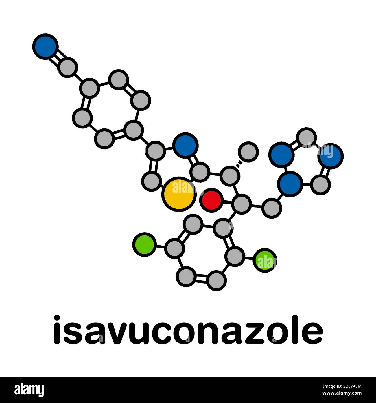 Isavuconazonium sulfate triazole antifungal drug Stock Photo - Alamy