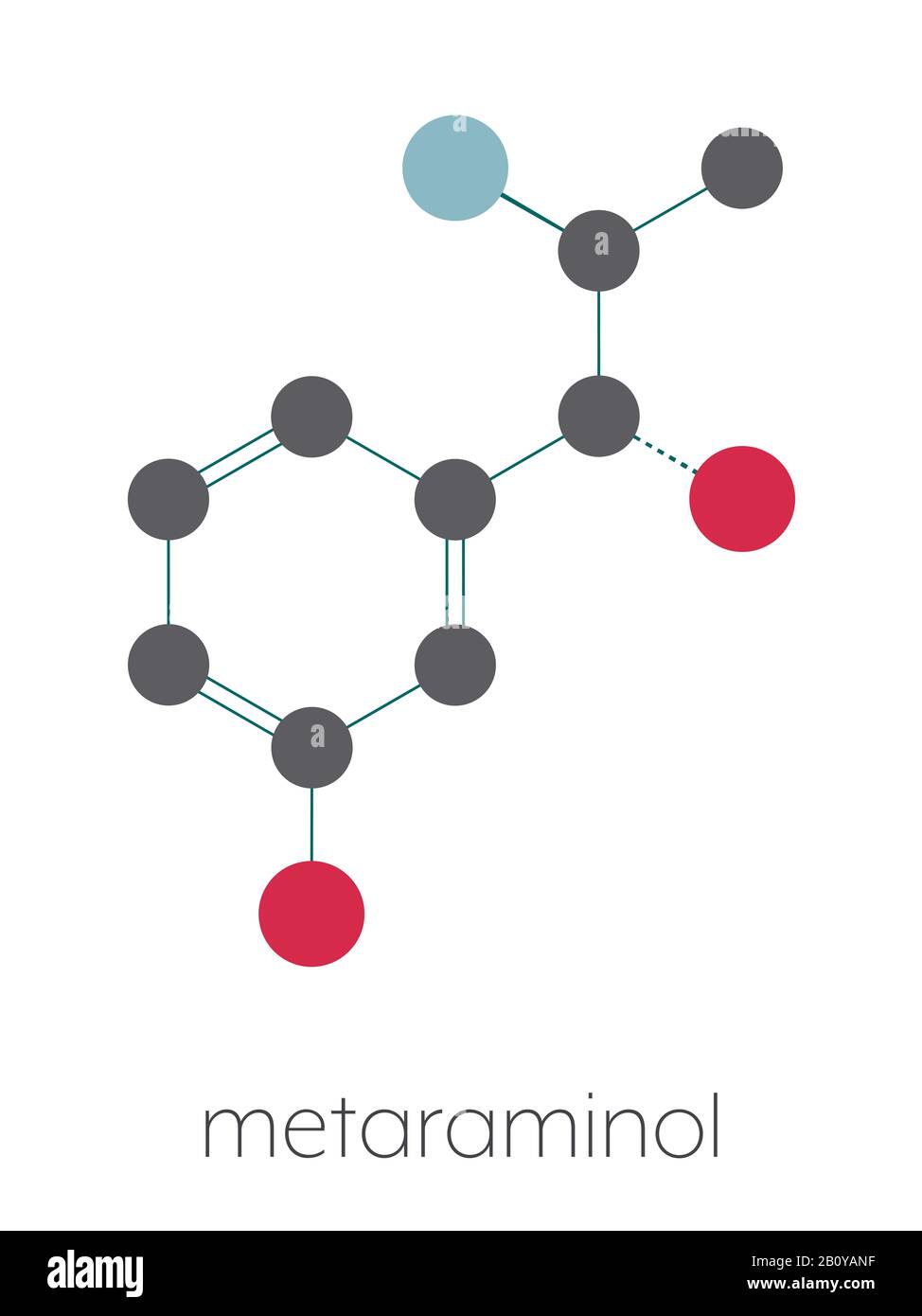 Metaraminol hypotension drug molecule, illustration Stock Photo - Alamy