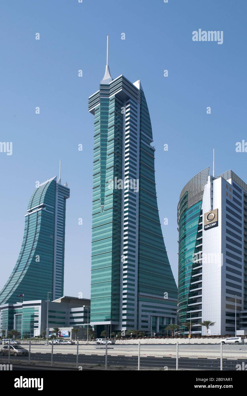 Financial Harbor complex, Manama, Kingdom of Bahrain, Persian Gulf ...