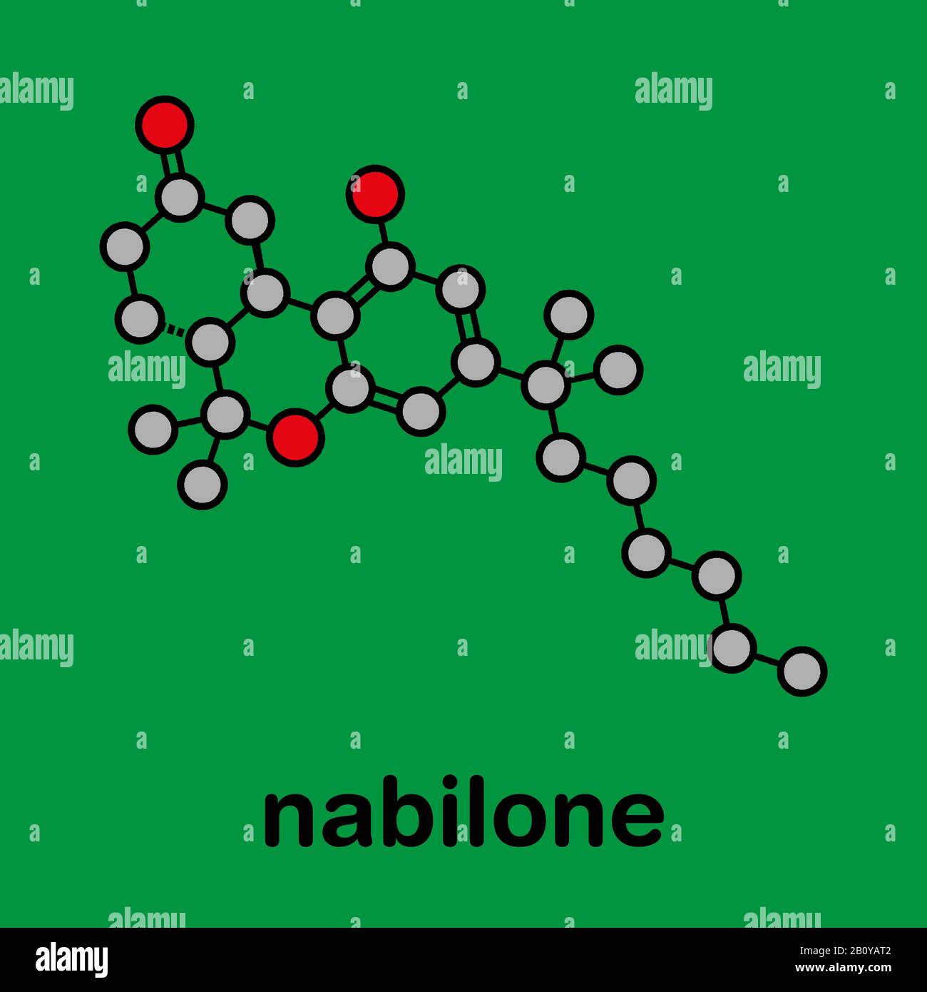 Tetrahydrocannabinol molecular model tetrahydrocannabinol thc hi-res ...