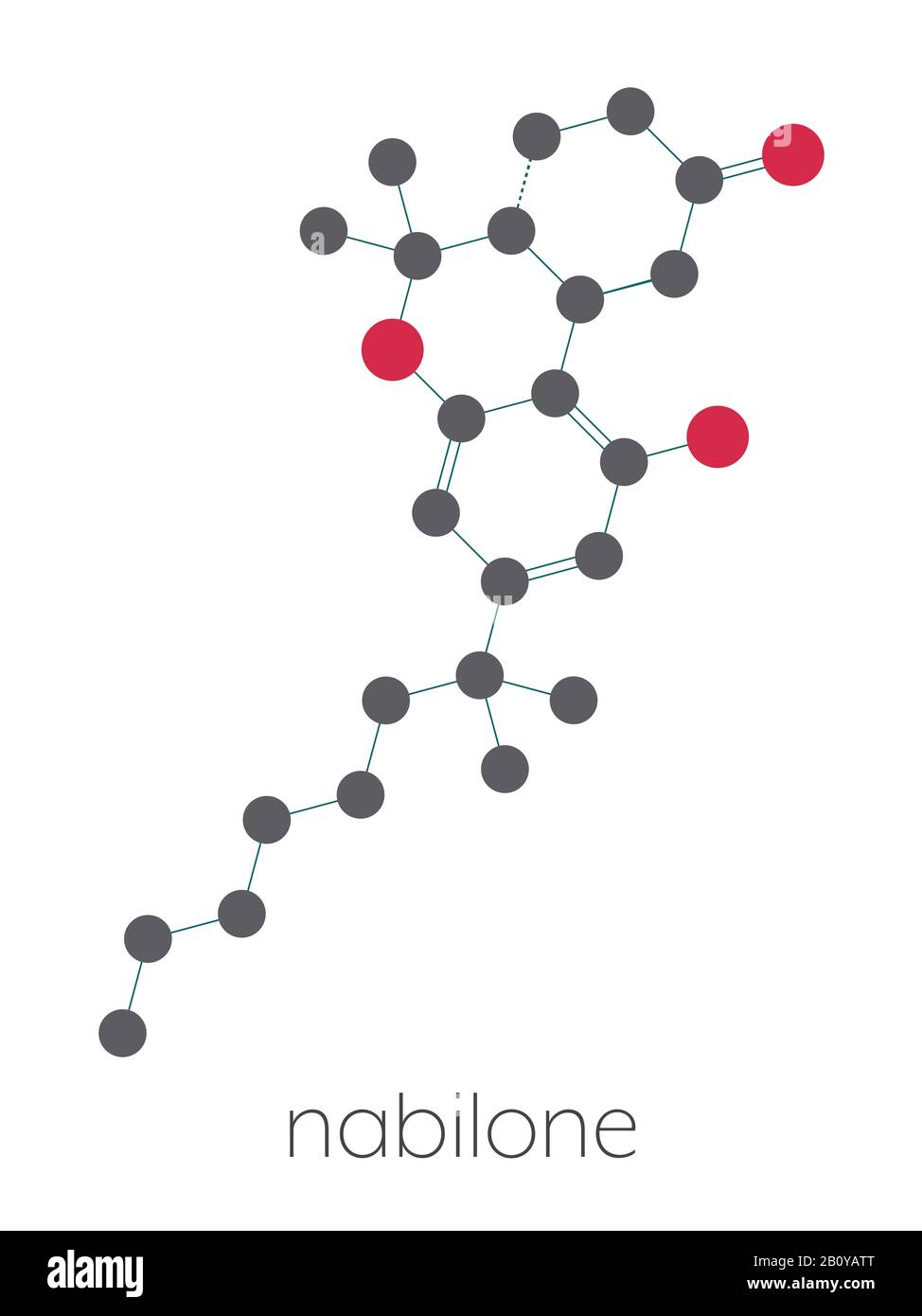 Tetrahydrocannabinol molecular model tetrahydrocannabinol thc hi-res ...