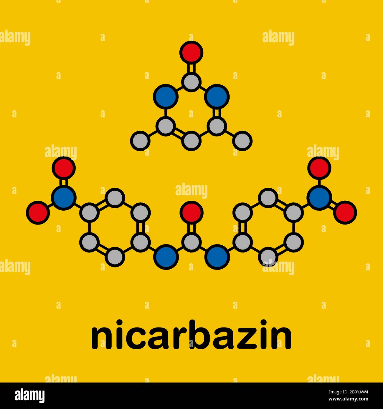 Nicarbazin coccidiostat mixture, illustration Stock Photo - Alamy