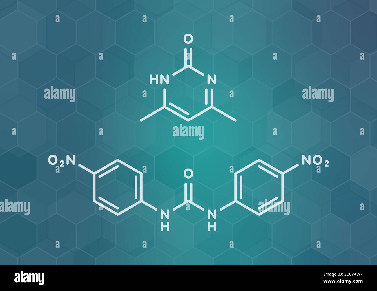 Nicarbazin coccidiostat mixture, illustration Stock Photo - Alamy