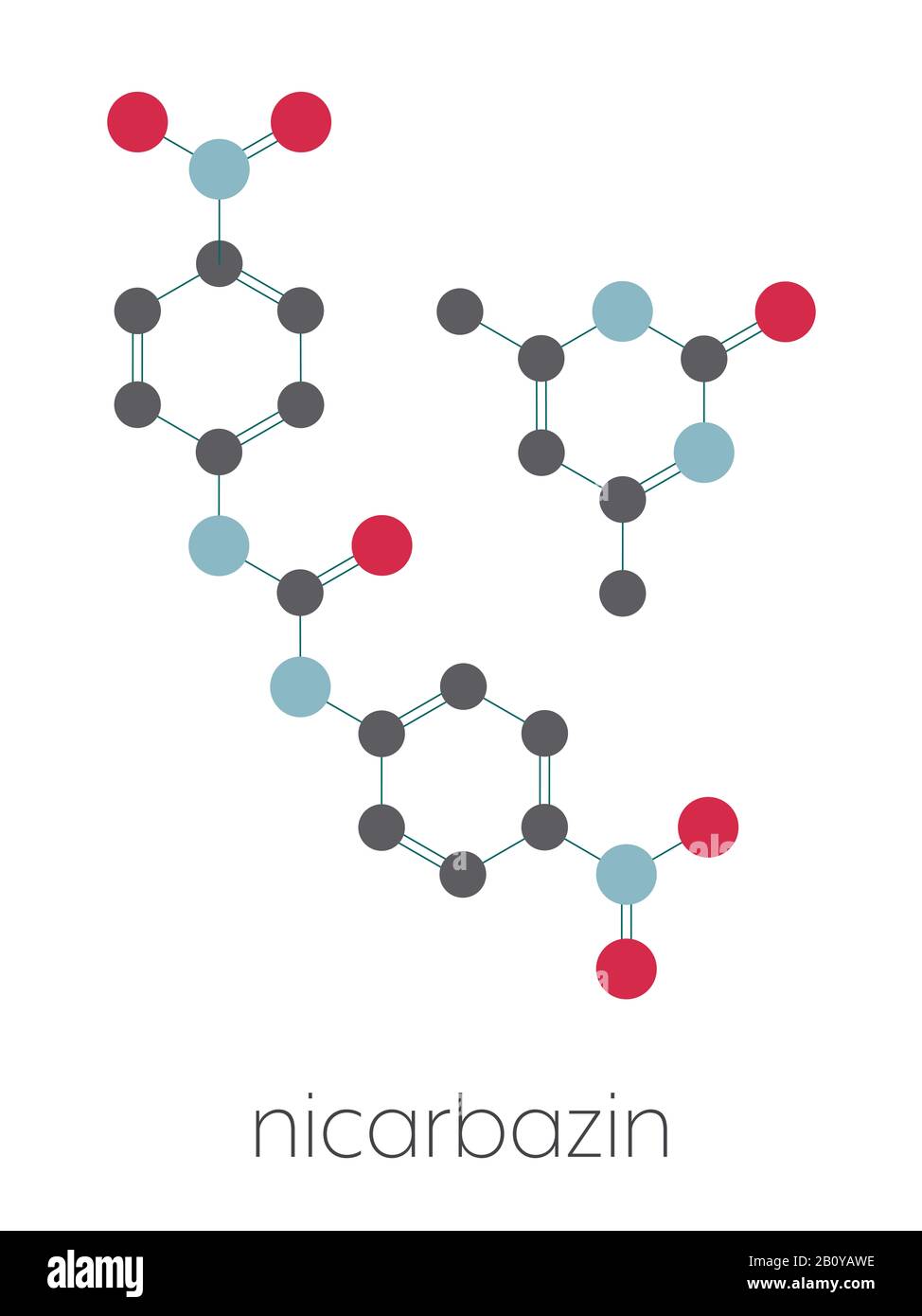 Nicarbazin coccidiostat mixture, illustration Stock Photo - Alamy