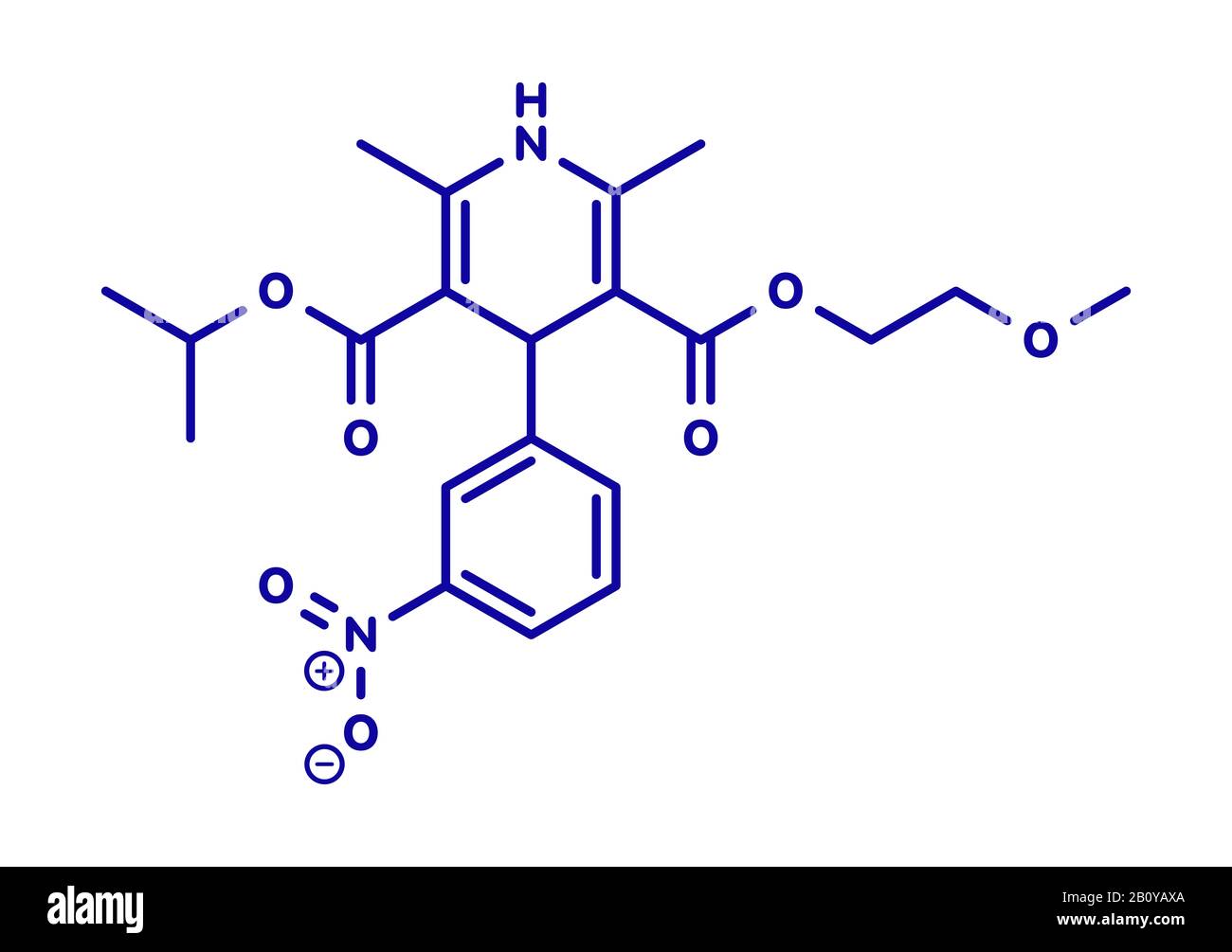 Nimodopine vasospasm drug molecule, illustration Stock Photo - Alamy
