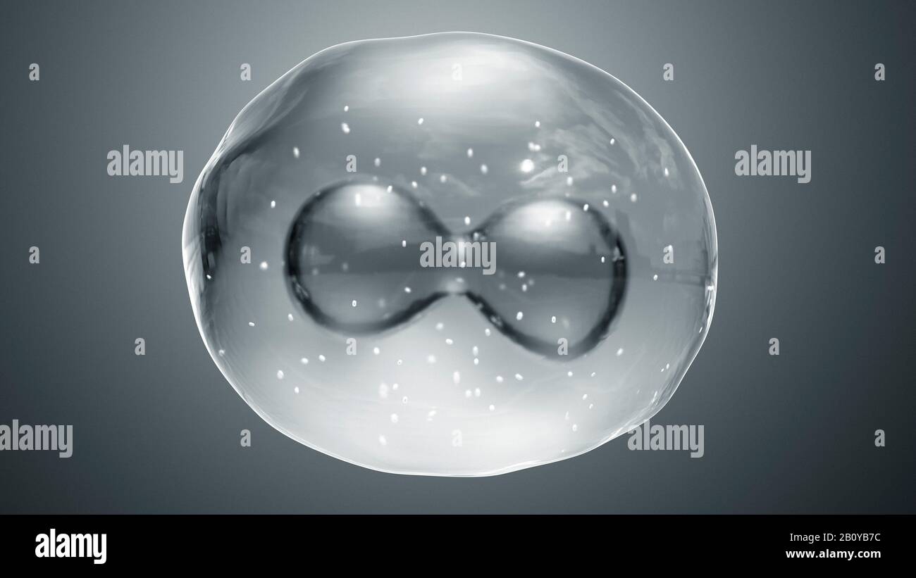 Cell division, illustration Stock Photo - Alamy