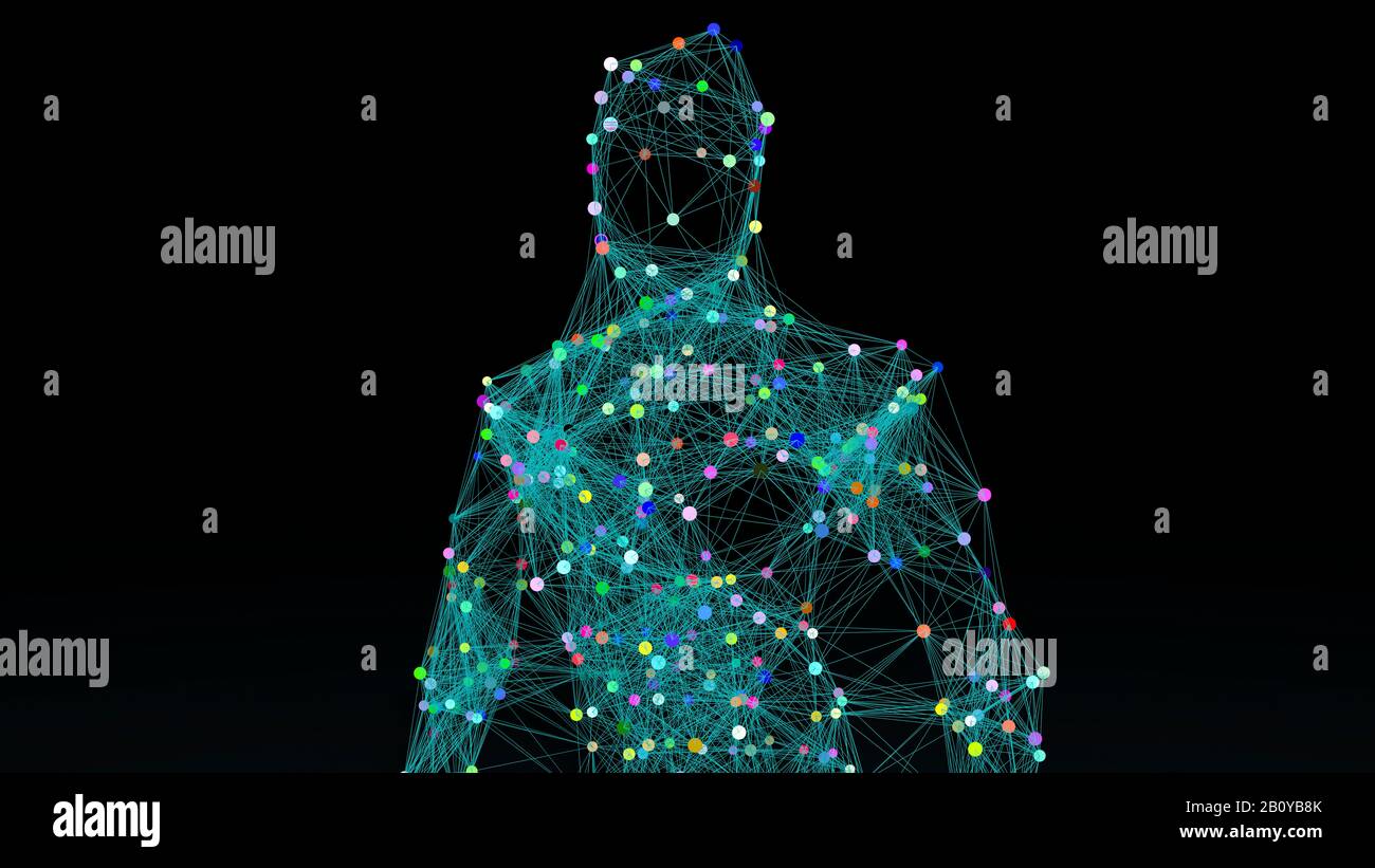 Artificial intelligence, conceptual illustration Stock Photo - Alamy