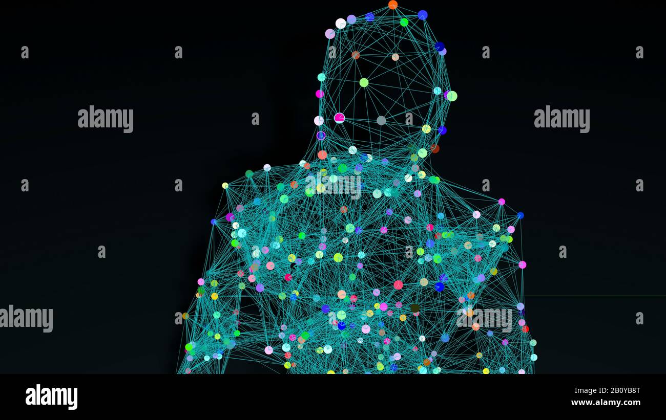 Artificial intelligence, conceptual illustration Stock Photo - Alamy