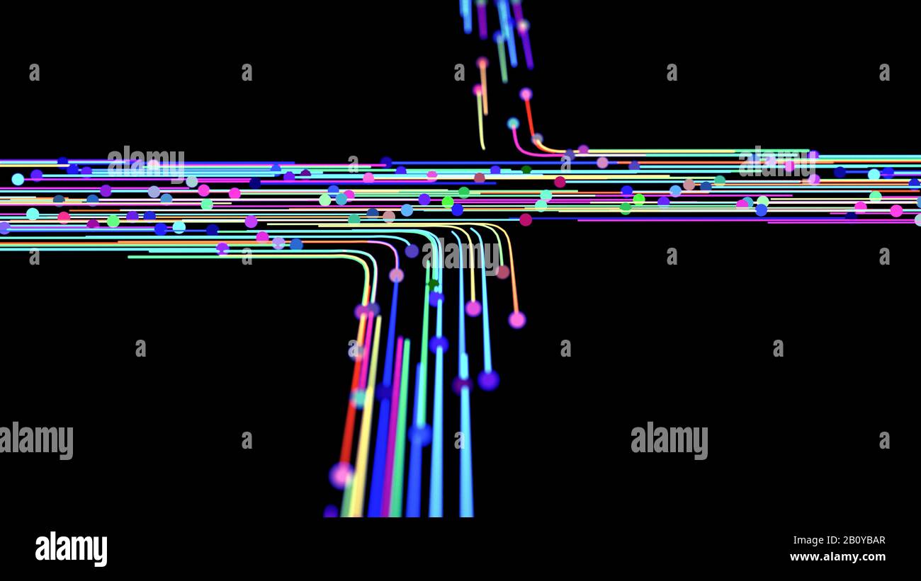 Network traffic, conceptual illustration Stock Photo - Alamy