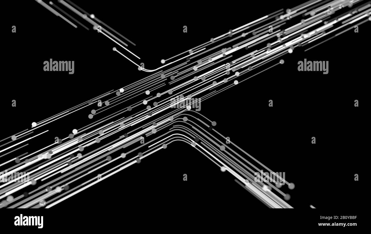 Network traffic, conceptual illustration Stock Photo - Alamy