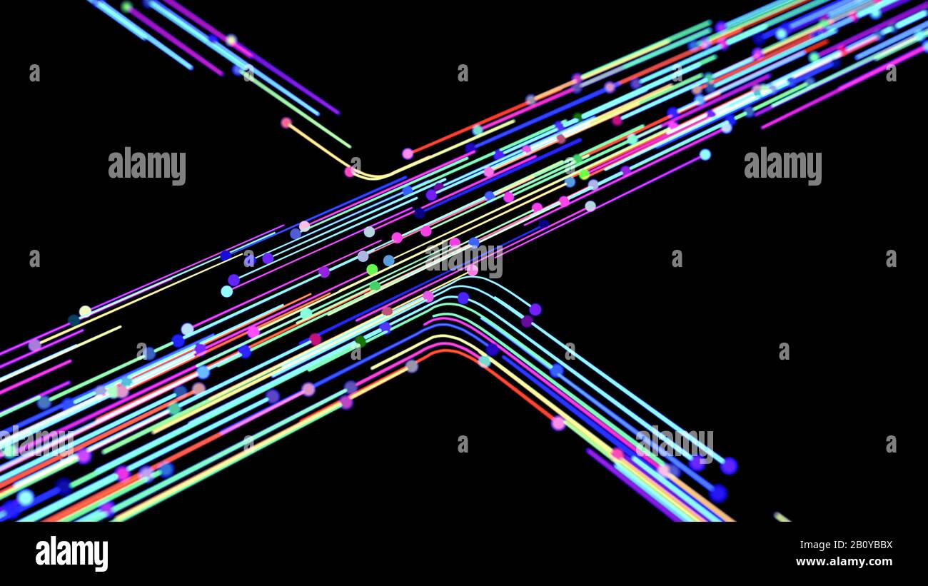 Network traffic, conceptual illustration Stock Photo - Alamy