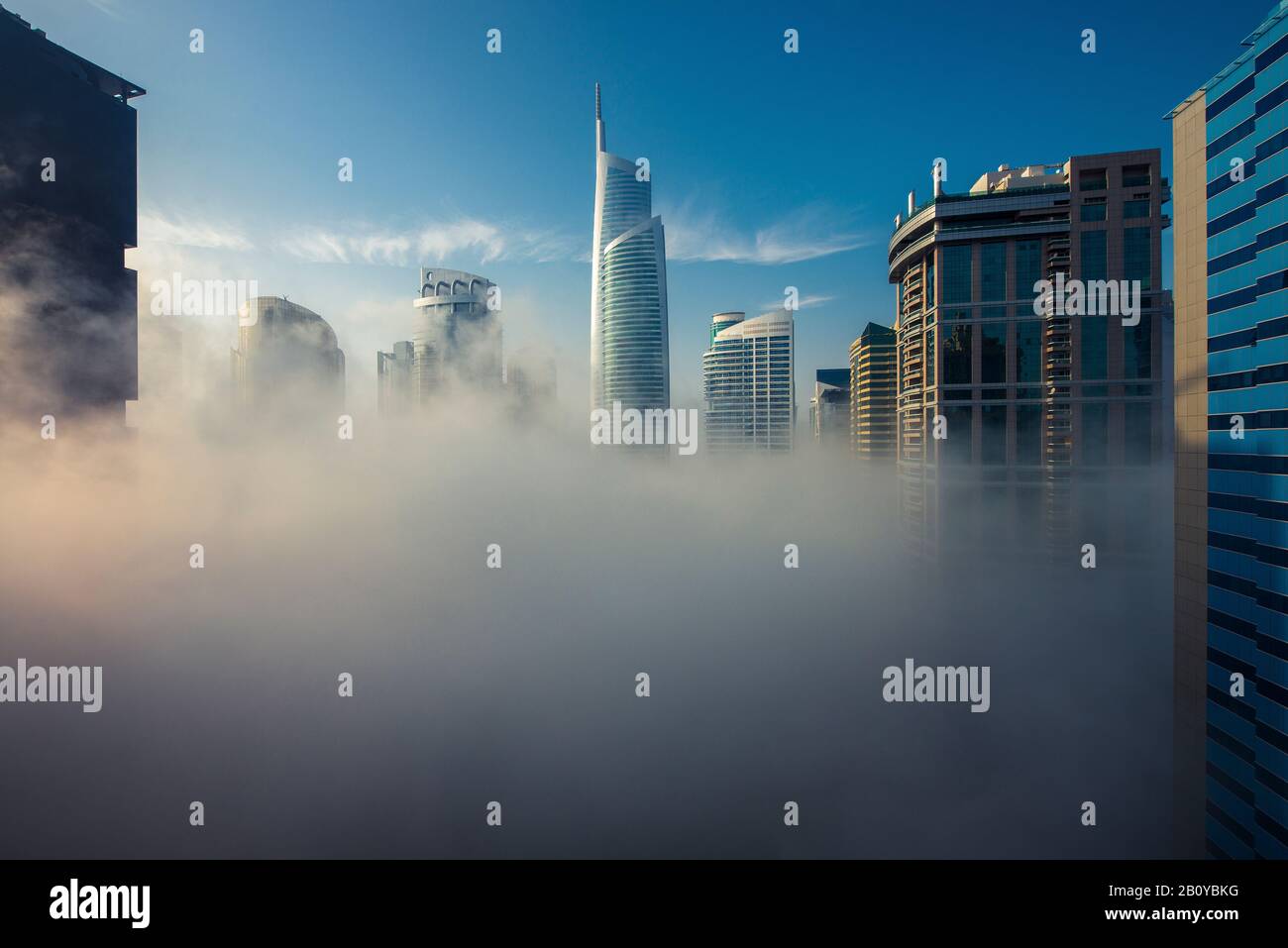 Emirates towers skyscrapers hi-res stock photography and images - Alamy