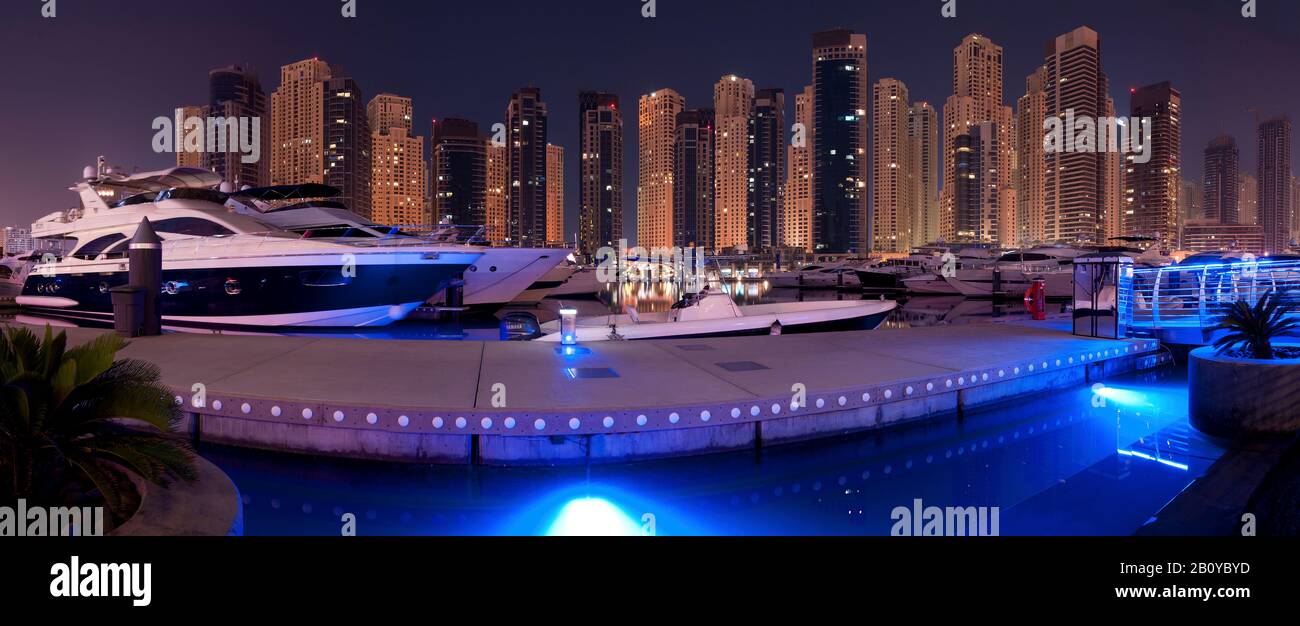 Marina Beach Club At Night