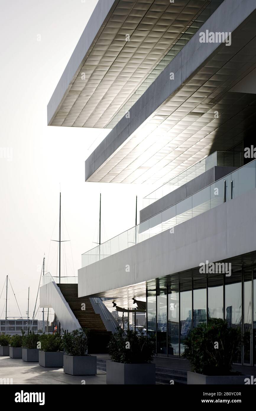 Veles e Vents, architecture by David Chipperfield, Port Americas Cup ...