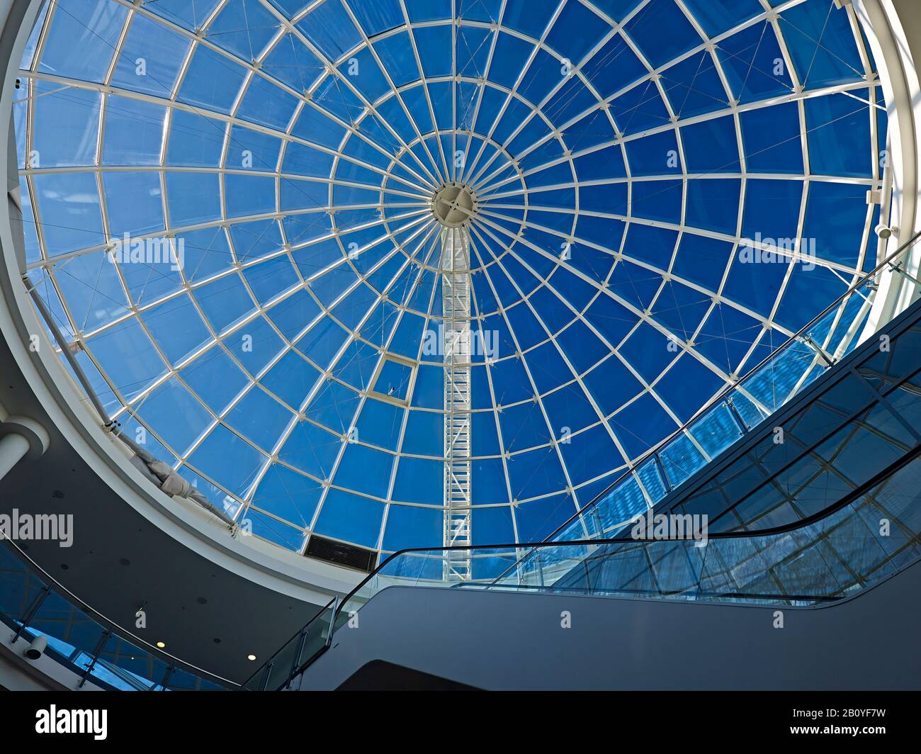 Dome of the Amthorpassage in Gera, Thuringia, Germany Stock Photo - Alamy