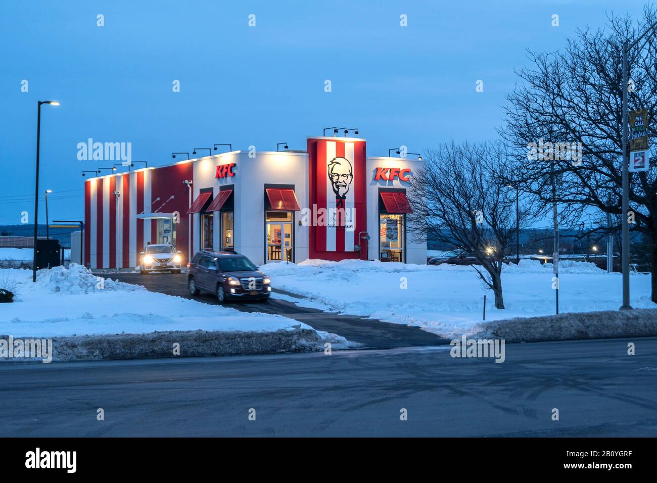 Kfc logo hi-res stock photography and images - Alamy