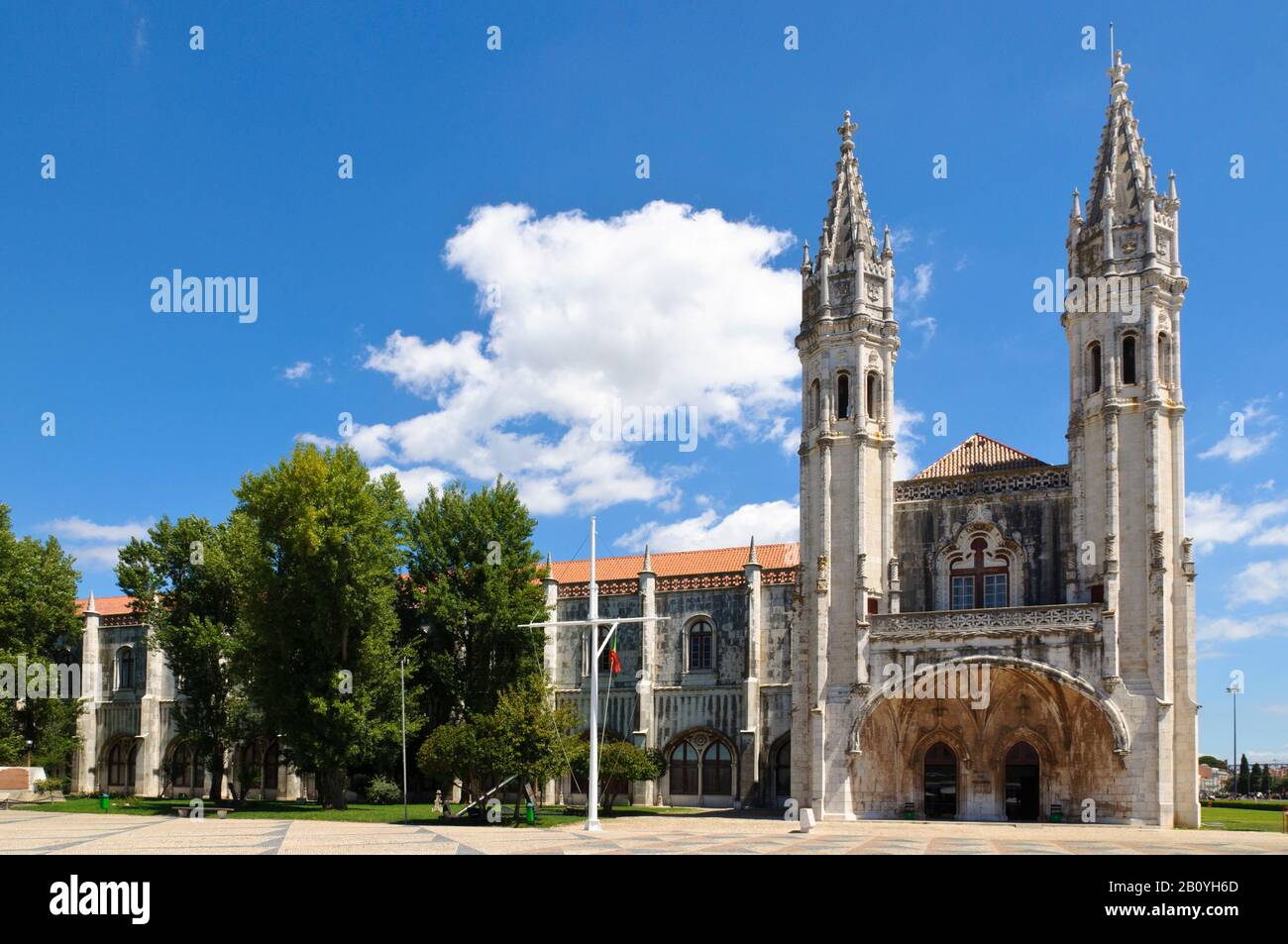 Hieronymite Monastery, Mosteiro dos Jerónimos, Lisbon, Portugal Stock ...