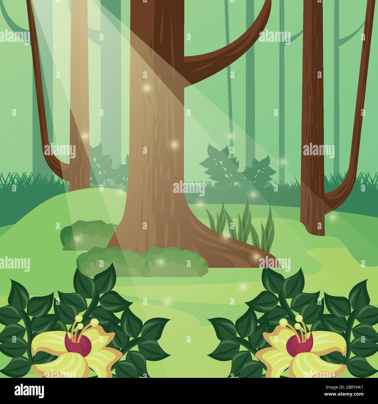 Sylvan Stock Vector Images - Alamy