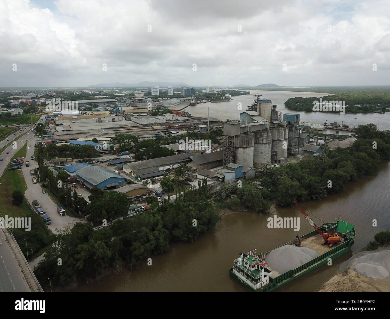 Kuching, Sarawak / Malaysia - February 21, 2020: The CMS Cement ...