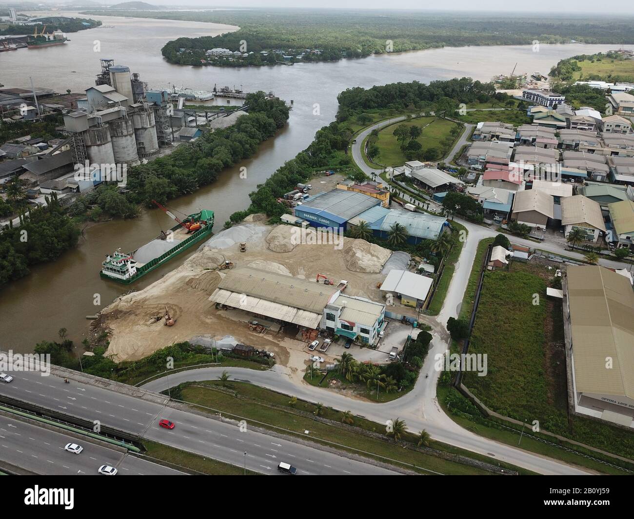 Kuching, Sarawak / Malaysia - February 21, 2020: The CMS Cement ...