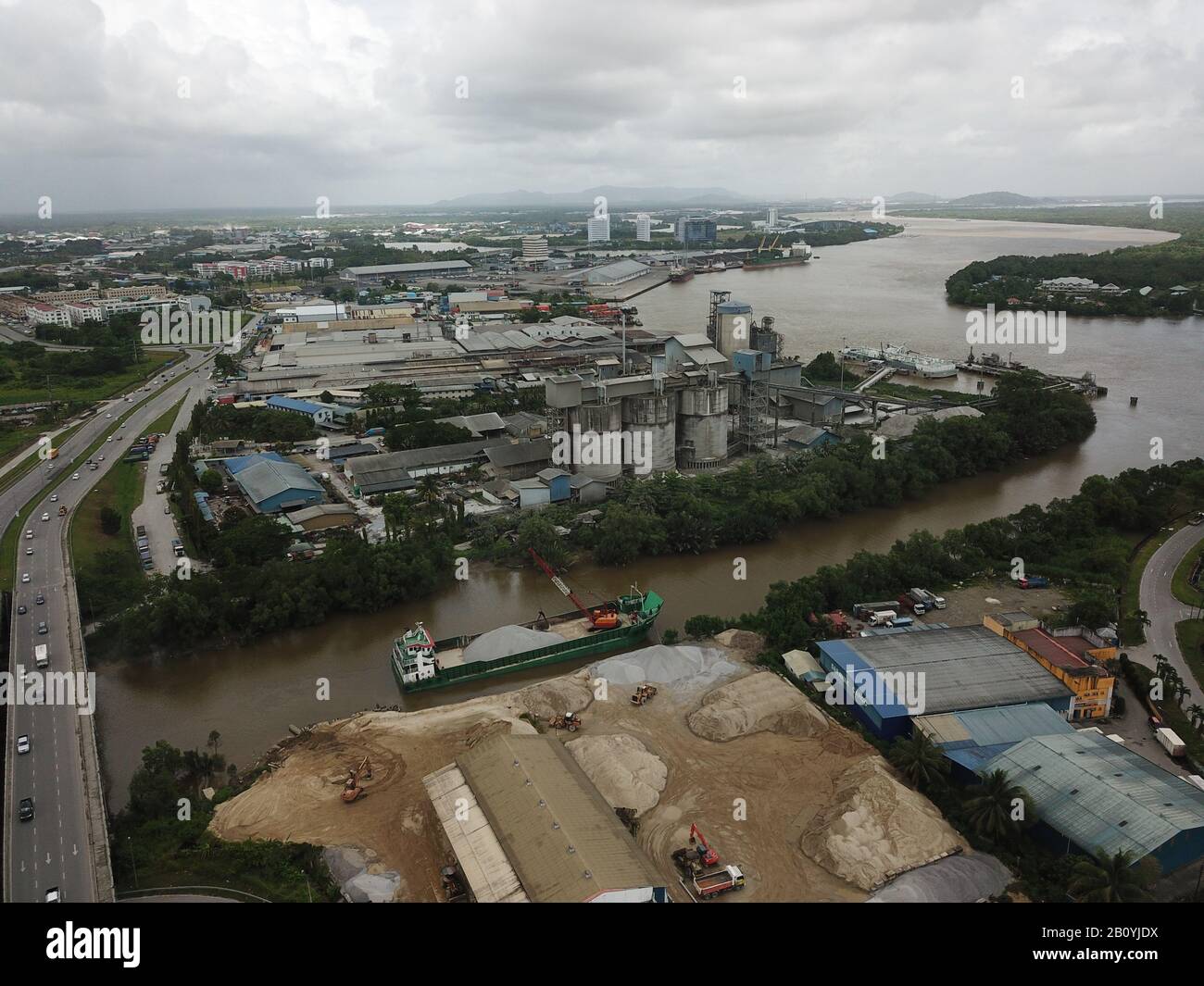 Kuching, Sarawak / Malaysia - February 21, 2020: The CMS Cement ...