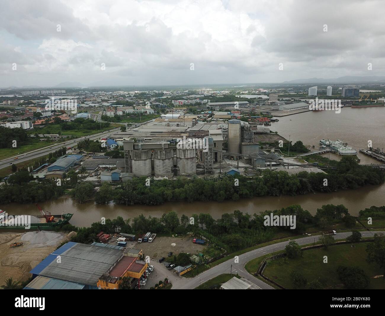 Kuching, Sarawak / Malaysia - February 21, 2020: The CMS Cement ...