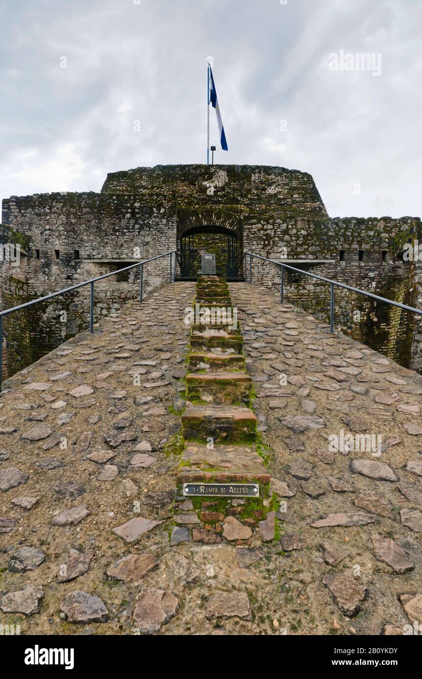 Spanish Citadel, El Castillo, Nicaragua, Central America Stock Photo ...