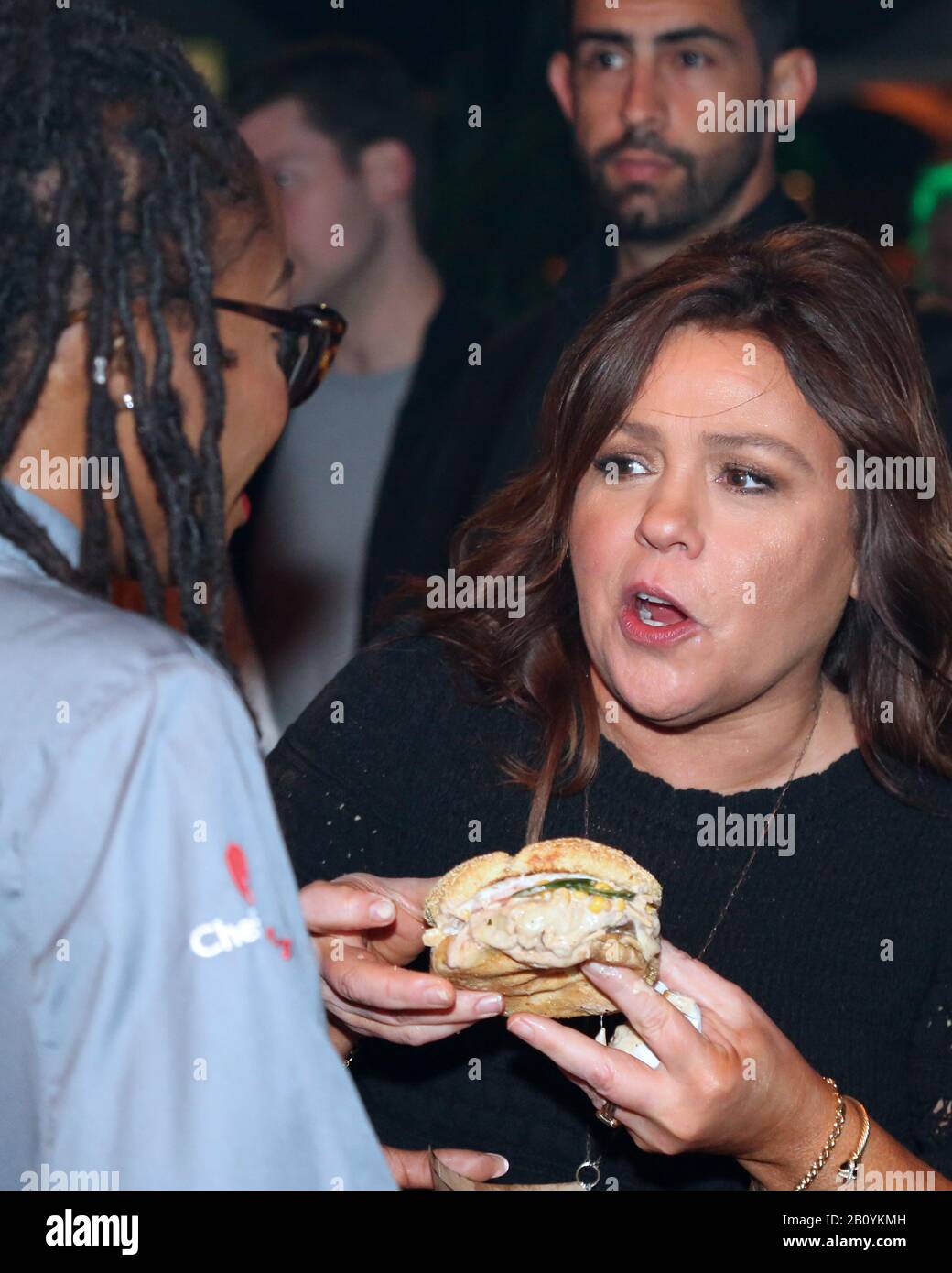 MIAMI BEACH, FL - FEBRUARY 21: Rachael Ray looks like she is having a ...
