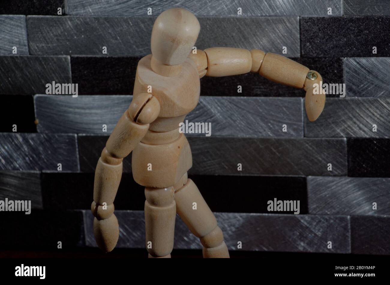 Wooden pose hi-res stock photography and images - Alamy