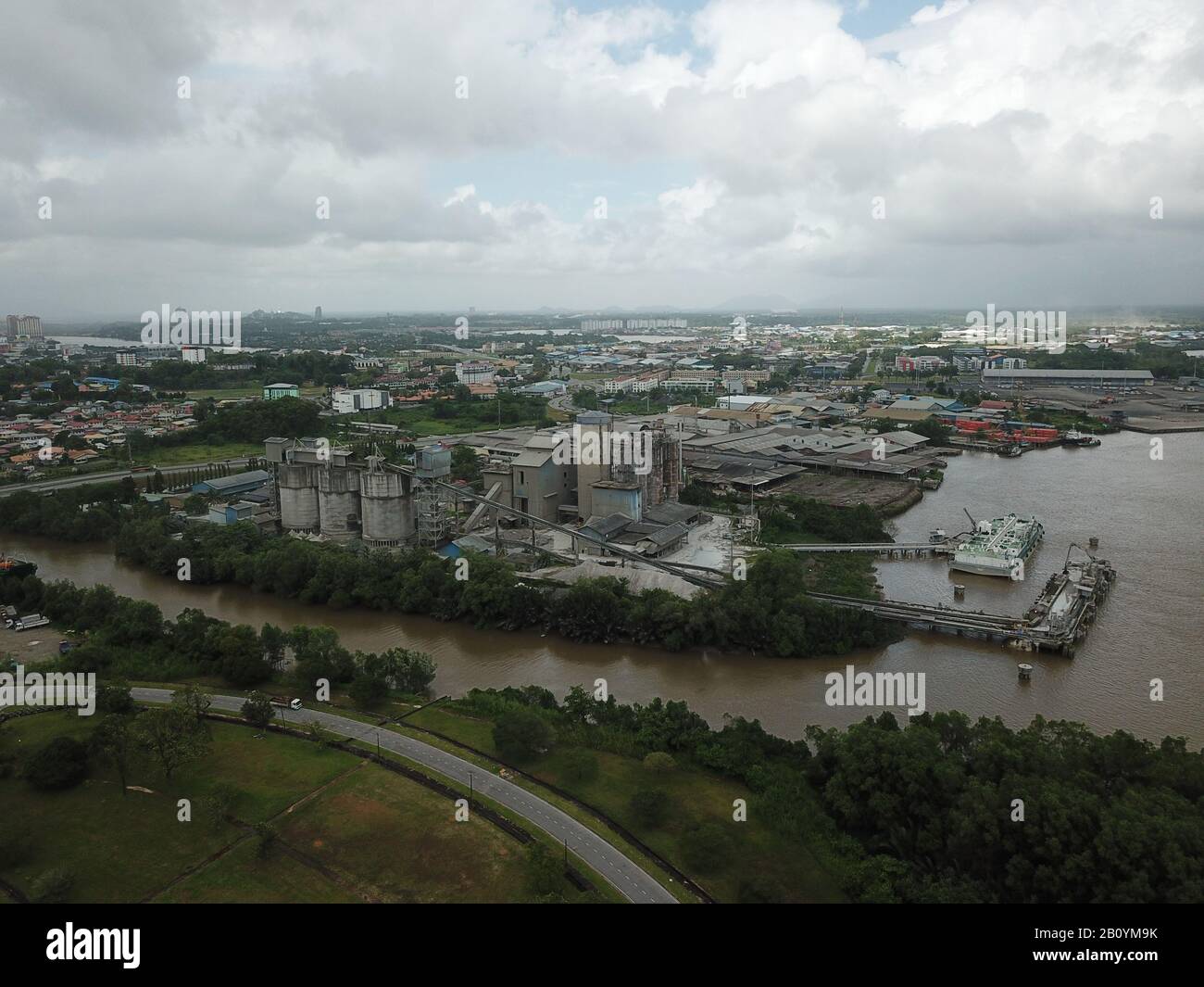Kuching, Sarawak / Malaysia - February 21, 2020: The CMS Cement ...