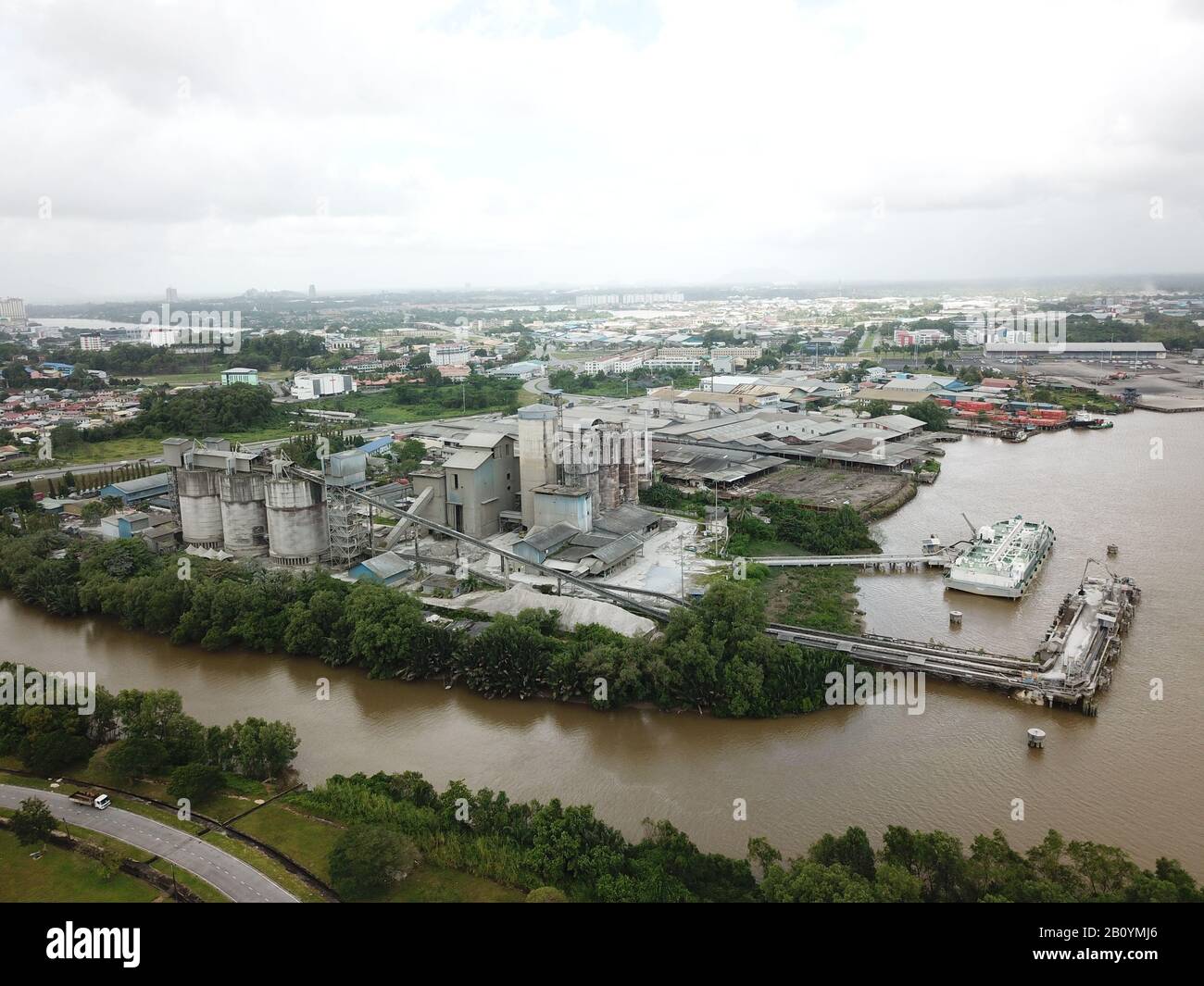 Kuching, Sarawak / Malaysia - February 21, 2020: The CMS Cement ...