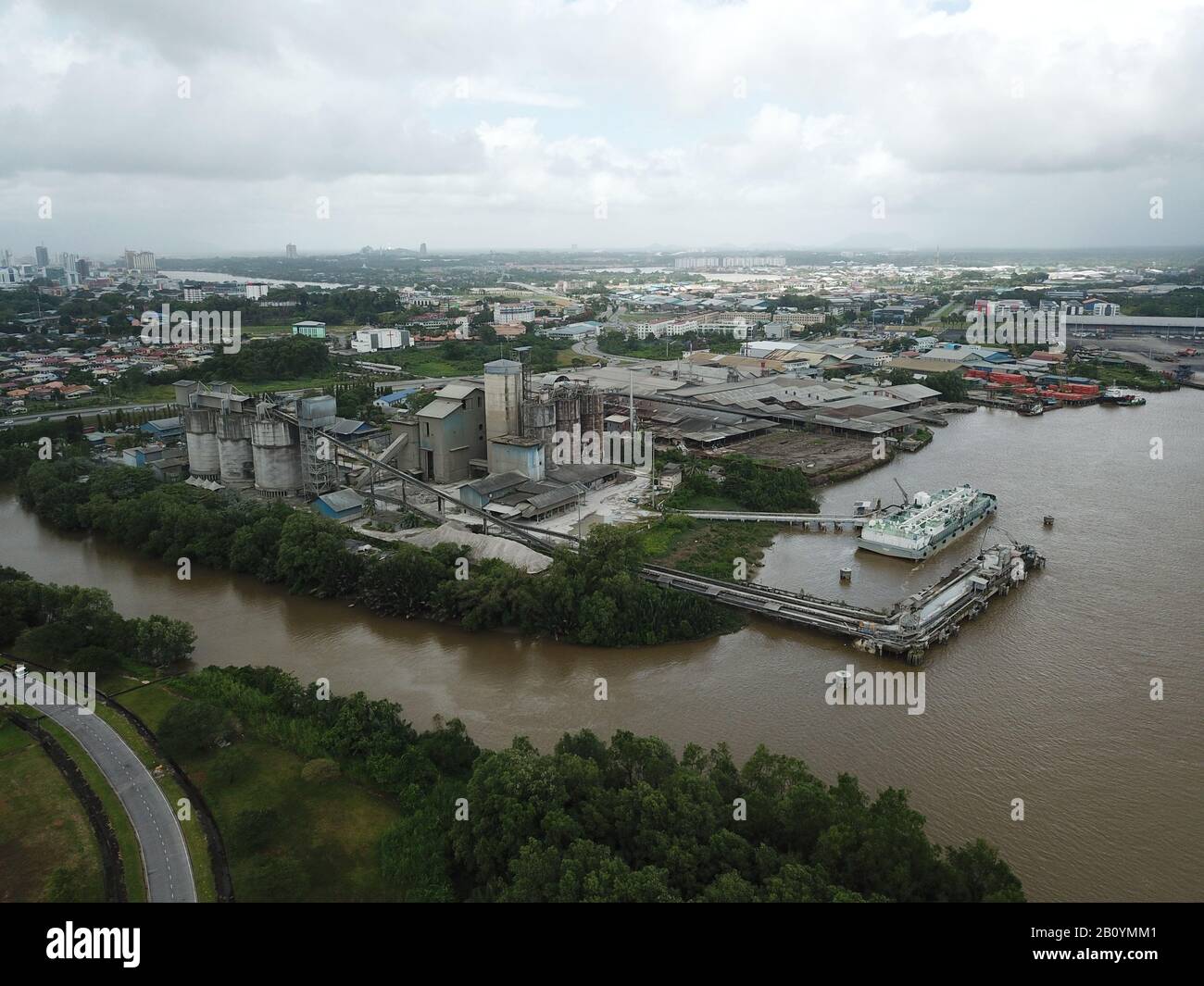 Kuching, Sarawak / Malaysia - February 21, 2020: The CMS Cement ...