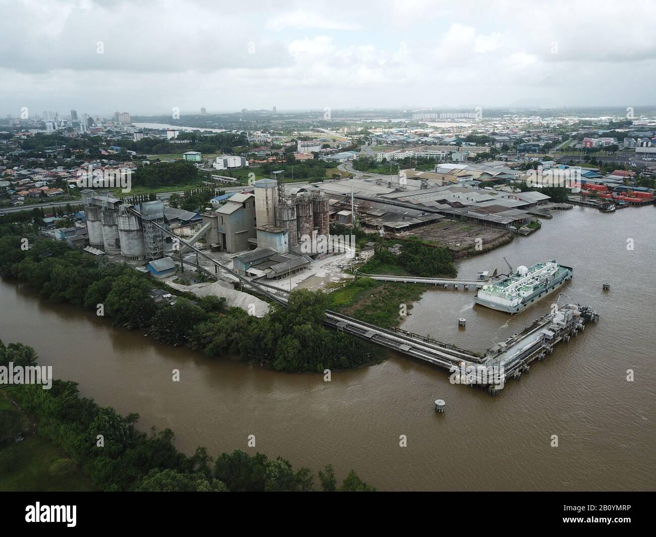 Kuching, Sarawak / Malaysia - February 21, 2020: The CMS Cement ...