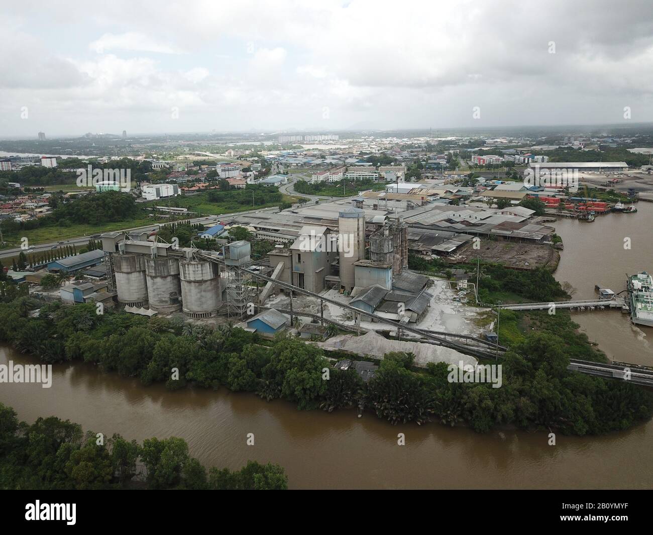 Kuching, Sarawak / Malaysia - February 21, 2020: The CMS Cement ...