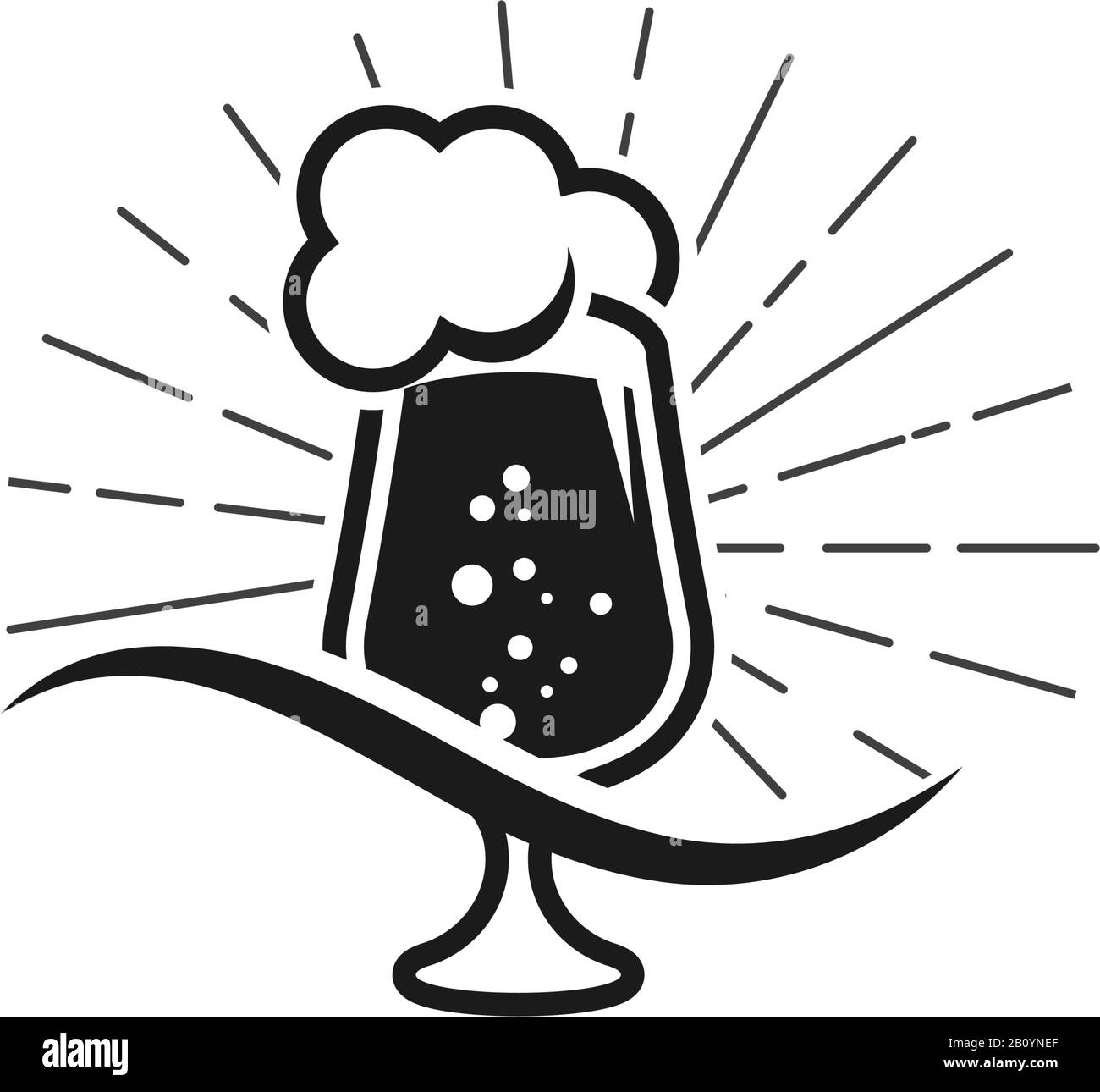 Craft beer vector vectors hi-res stock photography and images - Alamy