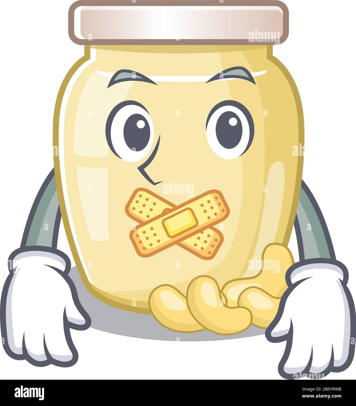 Making butter from cream Stock Vector Images - Alamy